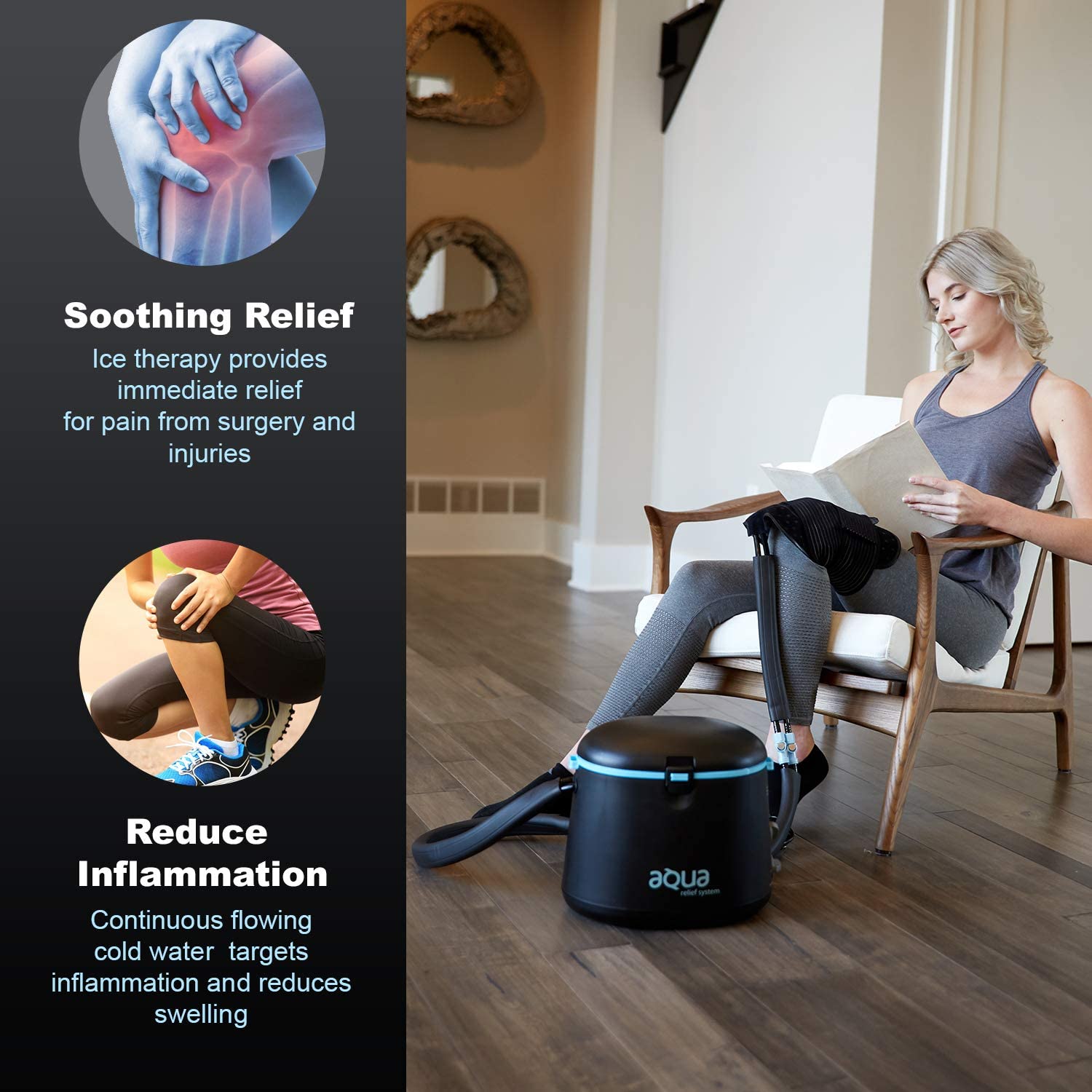 The Aqua Relief System for Heat/Cold Therapy with Universal Pad | TRK ...