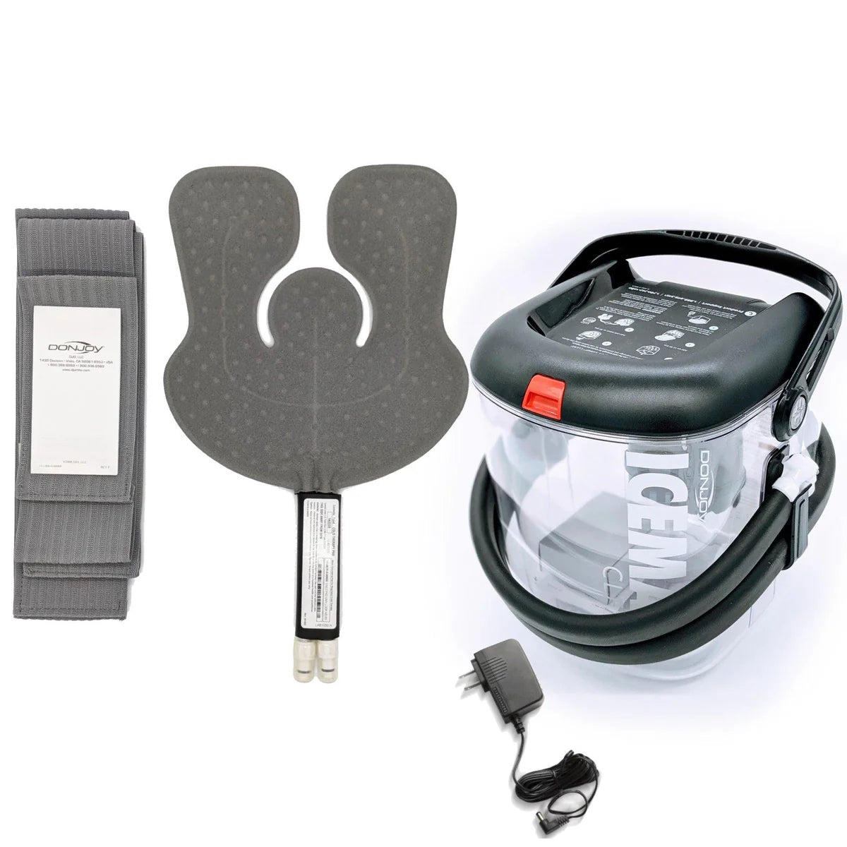 DONJOY® ICEMAN® CLEAR3 w/ Regular Universal Pad, Regular Hose, Non ...
